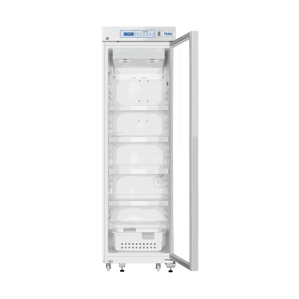 Puerta de cristal triple y 6 parrillas con excelente uniformidad